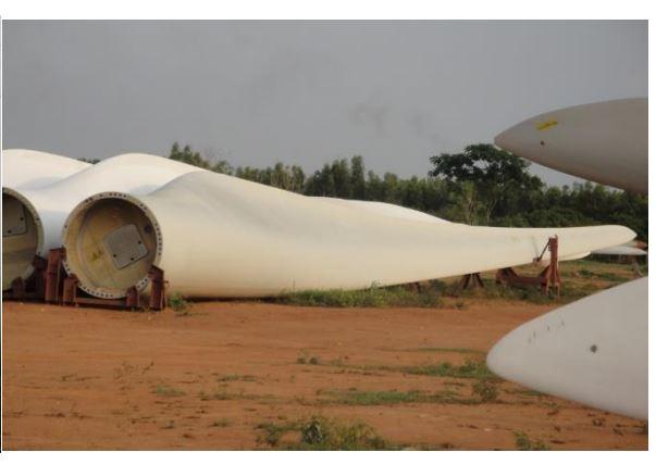 Solved Design the wind turbine blade connection (bolts) to | Chegg.com