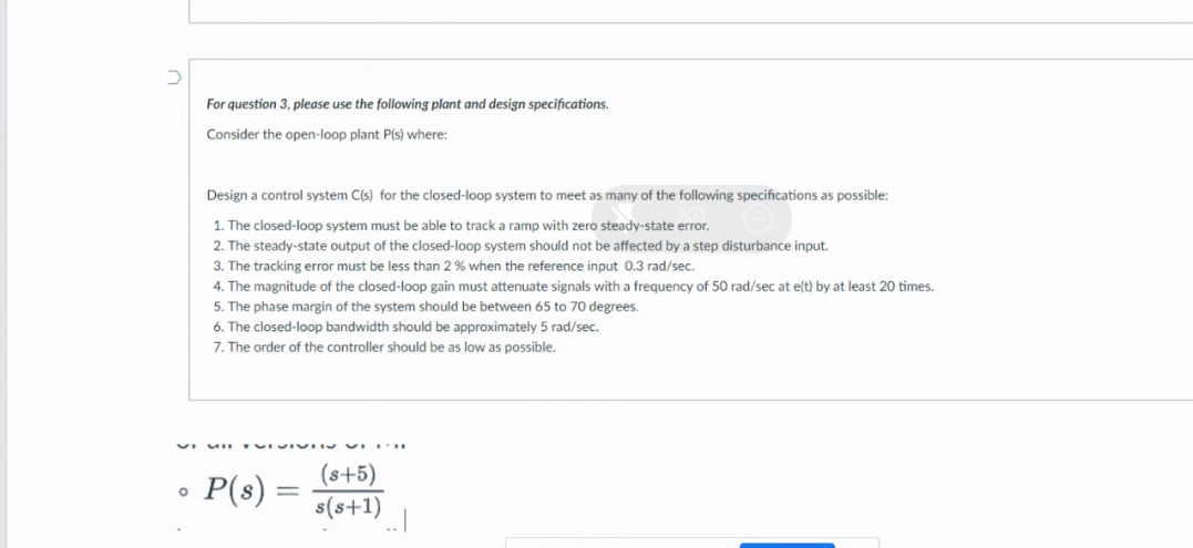 Solved For question 3, please use the following plant and | Chegg.com