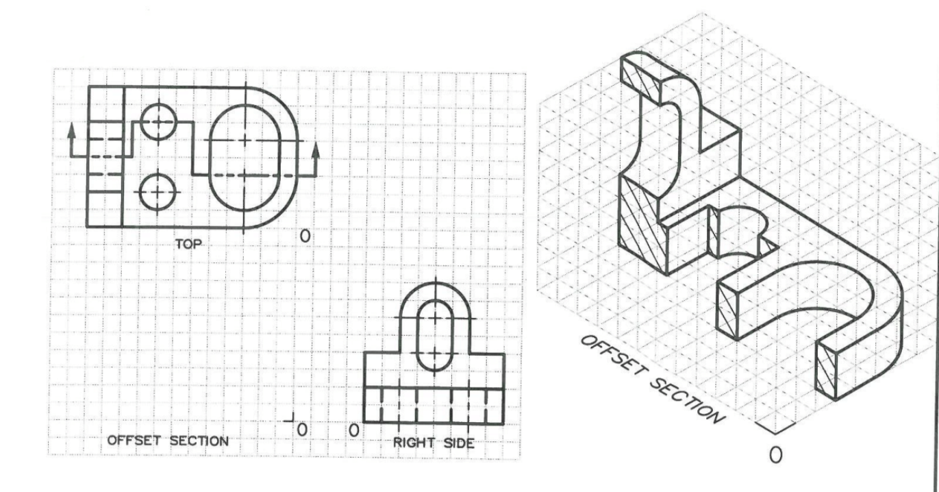 Solved Sketch The Indicated Section View Of The Object The
