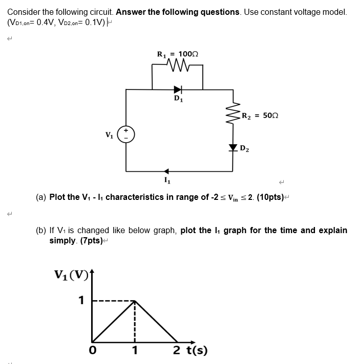 Solved Consider the following circuit. Answer the following | Chegg.com