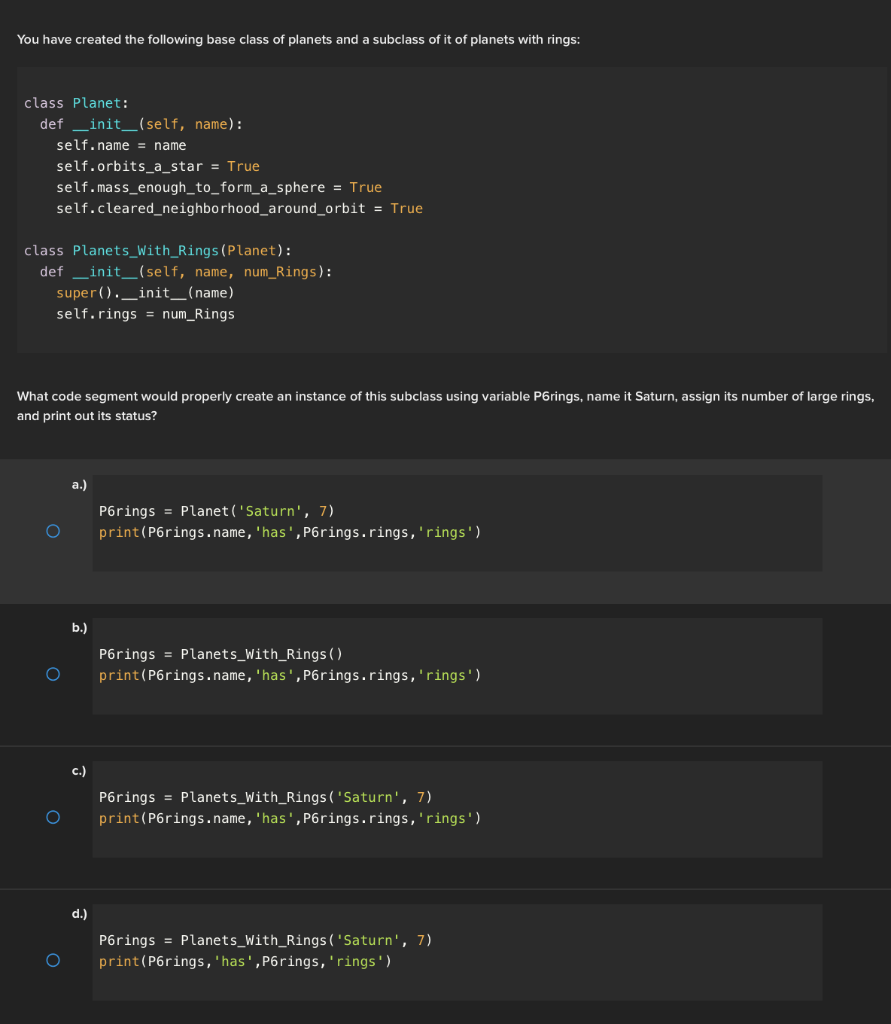 Solved For the following code and using the help() function | Chegg.com