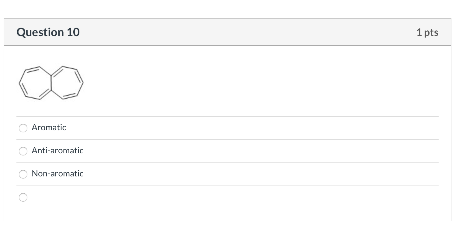 Solved Label each structure below as aromatic, | Chegg.com