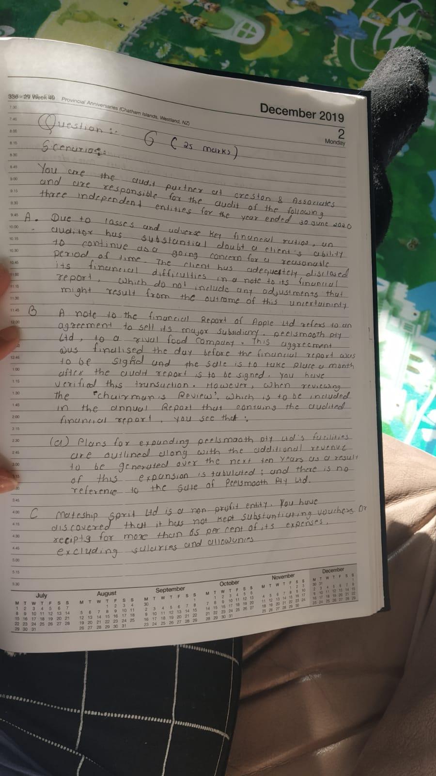Solved Week 49 December 2019 6 15 Friday marks 30 Question : | Chegg.com