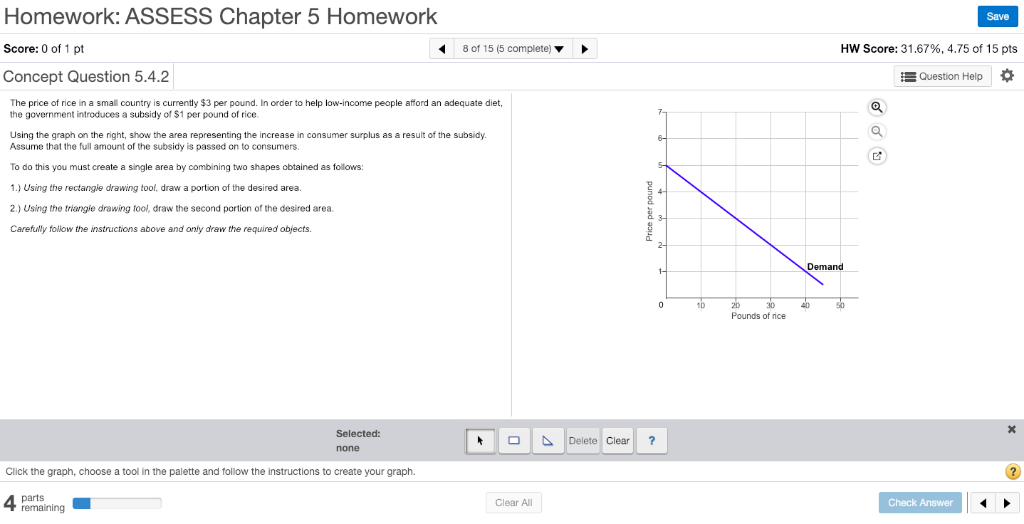 Solved Homework Assess Chapter 5 Homework Score 0 Of 1 Pt