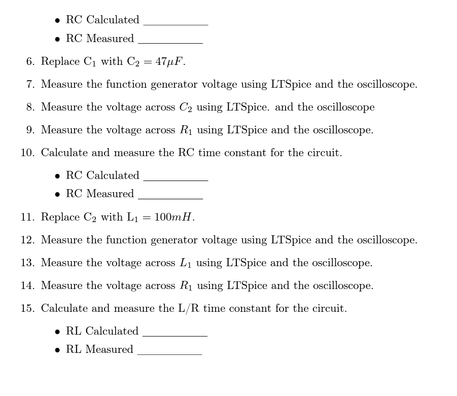 Solved Objectives: 1. For the student to be able to use an | Chegg.com