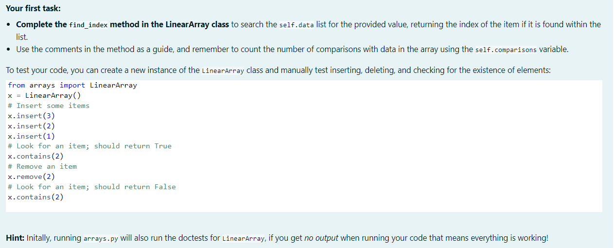 Here is my python task and I don't know how to do it. | Chegg.com