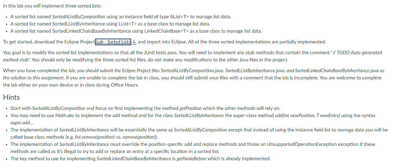 Solved Hello please I need help with this lab, I will leave | Chegg.com