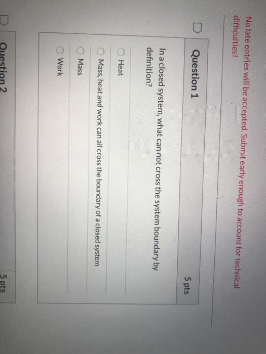 Solved No late entries will be accepted. Submit early enough | Chegg.com