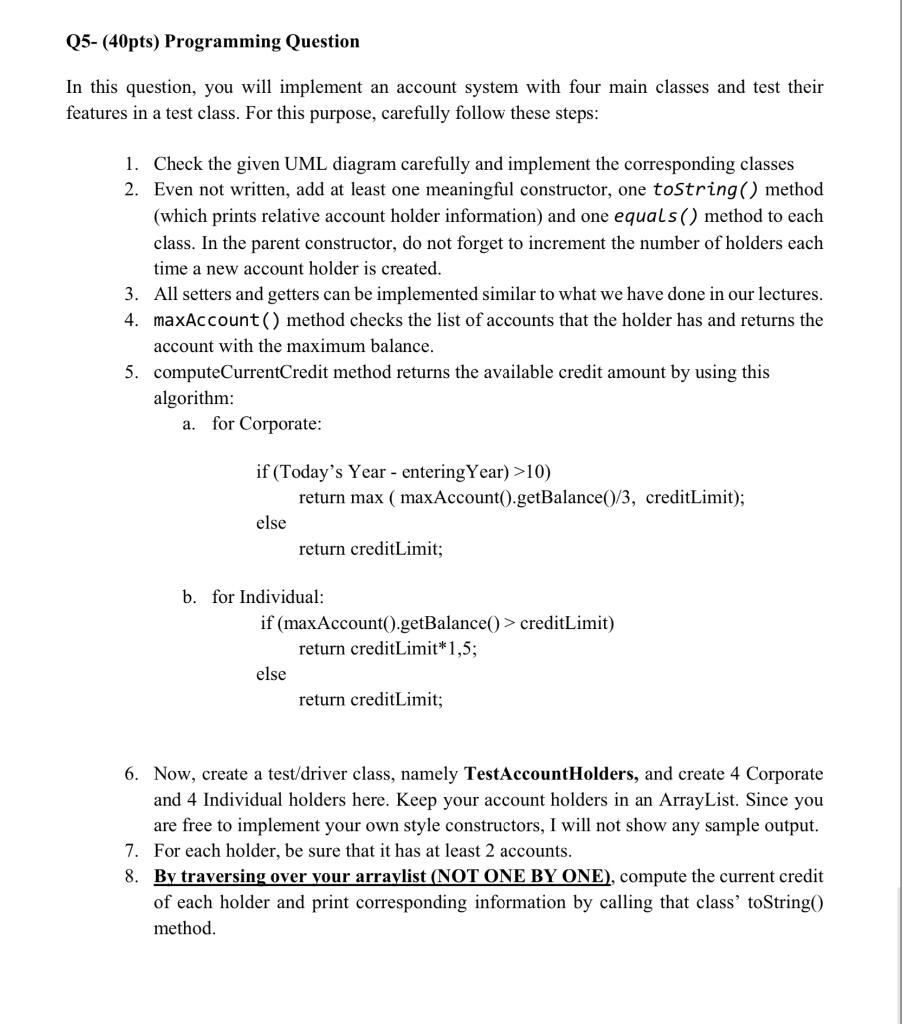 Solved Q5- (40pts) Programming Question In this question, | Chegg.com