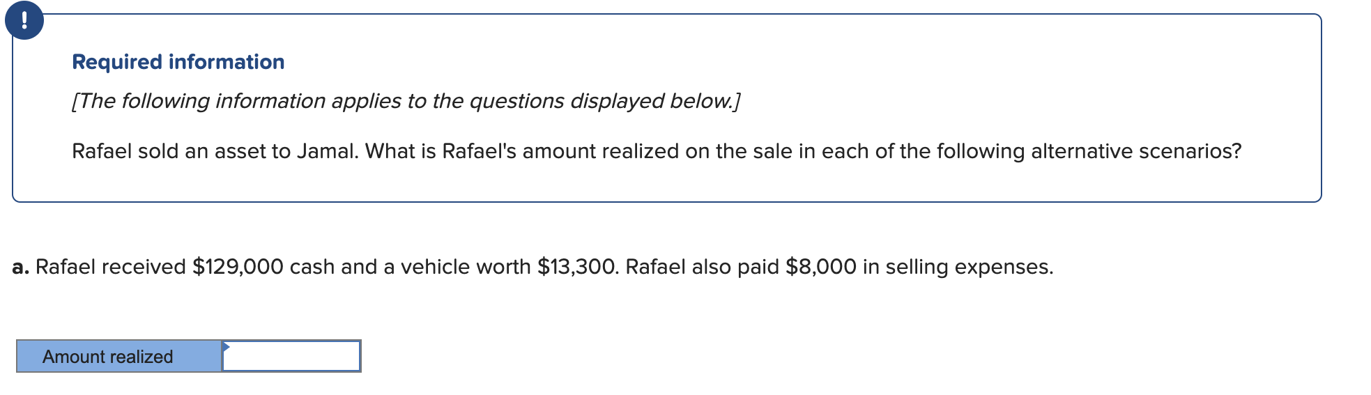 Solved ! Required information [The following information | Chegg.com