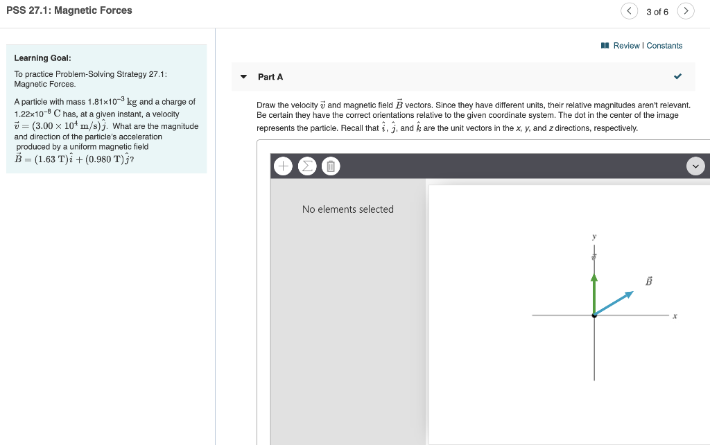Solved PSS 27.1: Magnetic Forces 3 of 6 > A Review | | Chegg.com