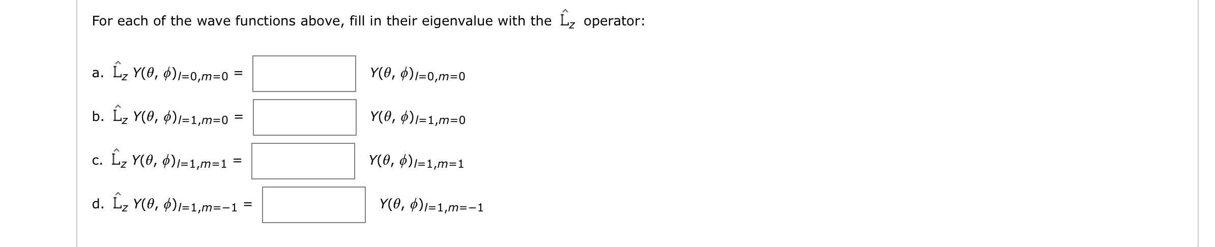 Solved Consider the angular momentum squared operator: 1 a | Chegg.com