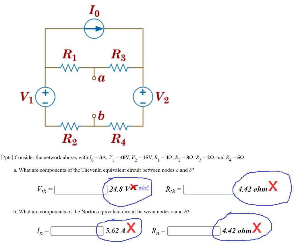 Solved circled answers are correct, i would like to know how | Chegg.com