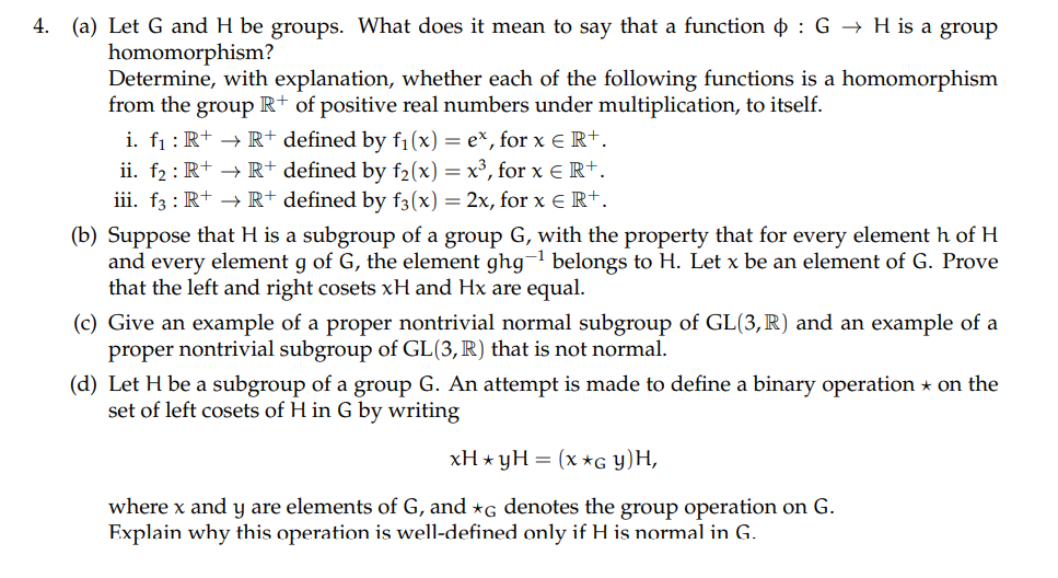 Solved Homomorphism Determine With Explanation Whether
