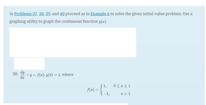 Solved In Problems 37 38 39 And 40 Proceed As In Example 
