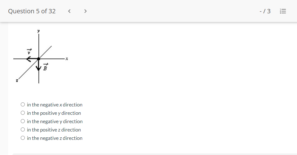 Solved in the negative x direction in the positive y | Chegg.com