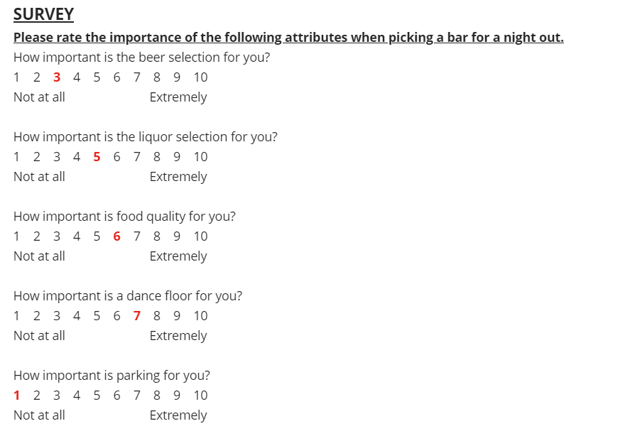 Your task is to create a multiattribute model and to | Chegg.com
