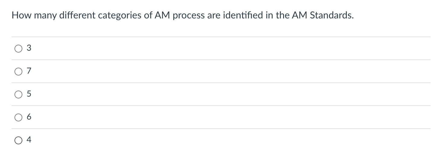 Solved According to the definition of AM as defined by ASTM, | Chegg.com