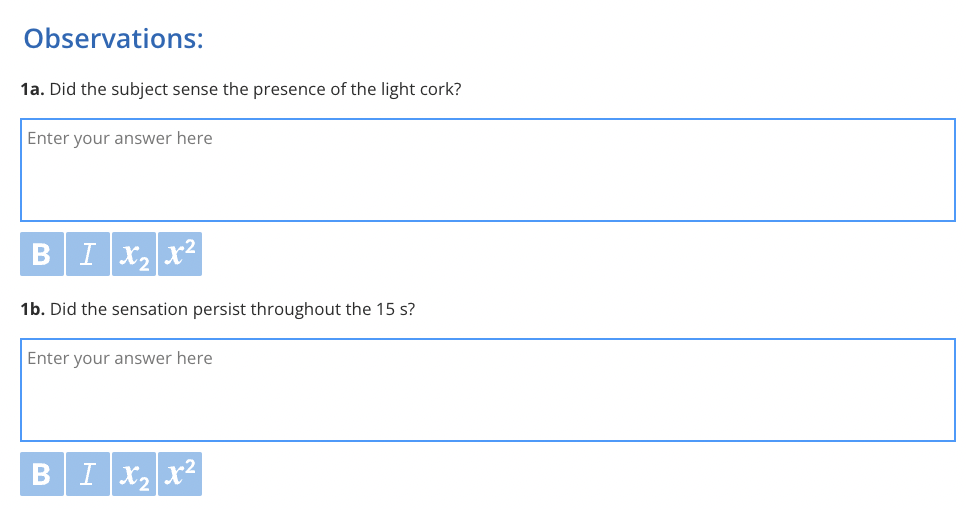 Solved According to the experiment above, please help | Chegg.com
