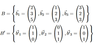 Solved Given are the Vector spaces U = R3 , V = R2 and the | Chegg.com