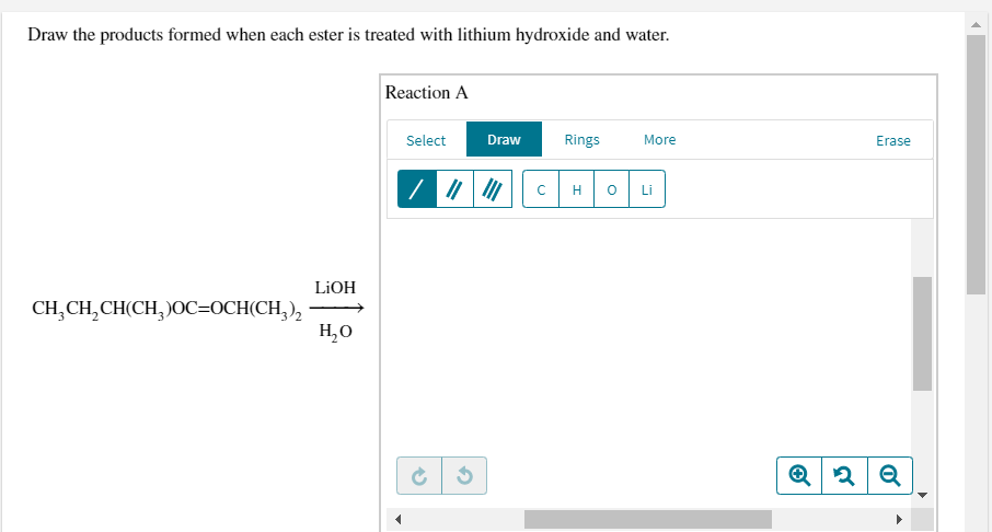 Solved Draw the products formed when each ester is treated | Chegg.com