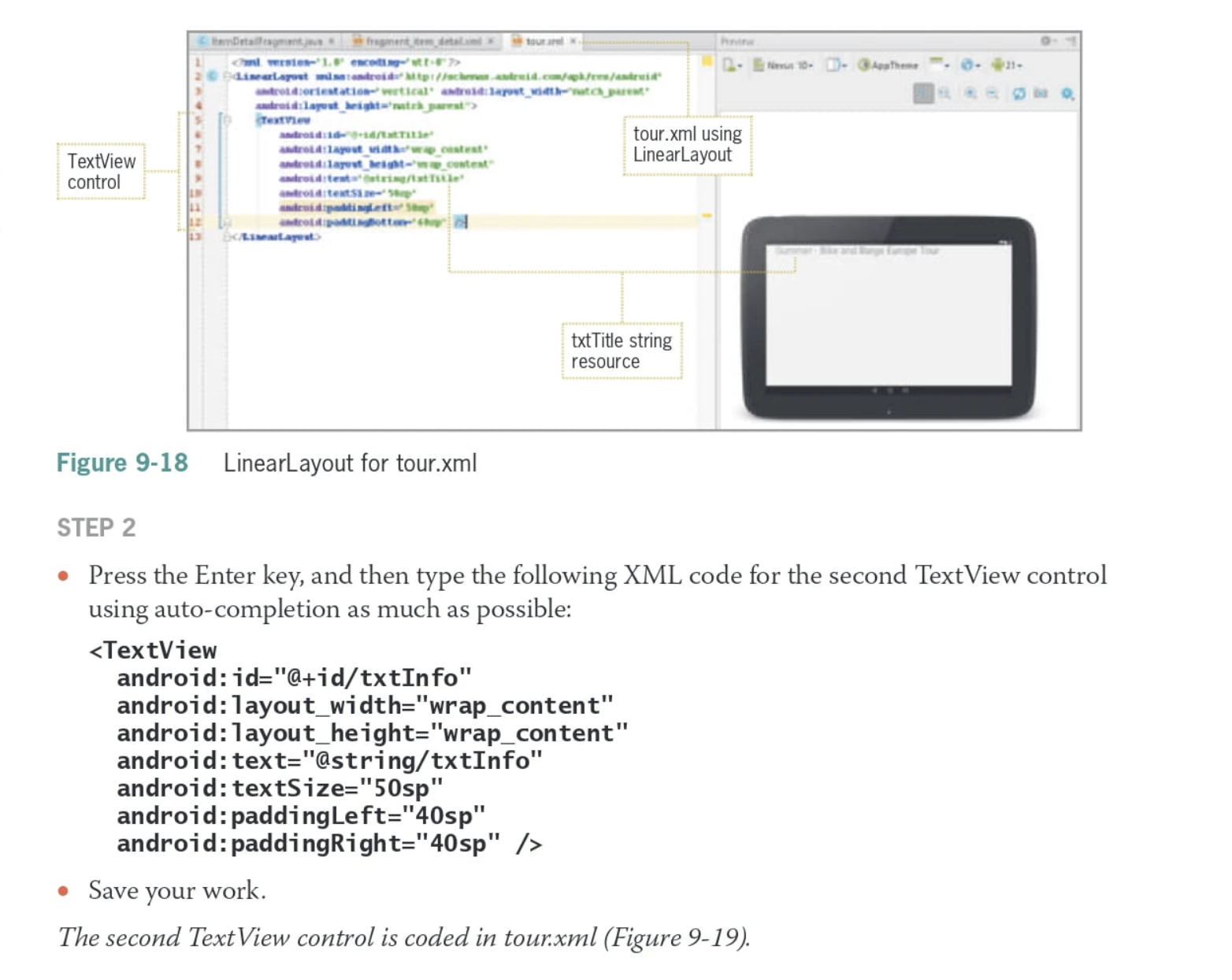 Solved The code should be written in JAVA in Android | Chegg.com