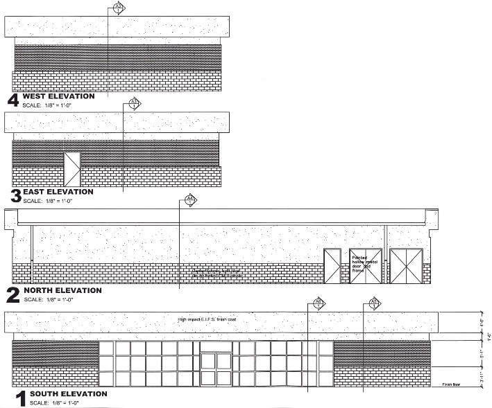 Elevation Architecture Scale