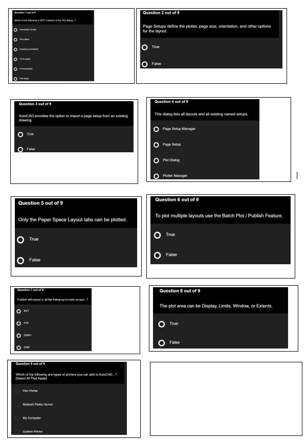 Solved Autodesk AutoCAD 2D Drafting, Plotting Drawing | Chegg.com