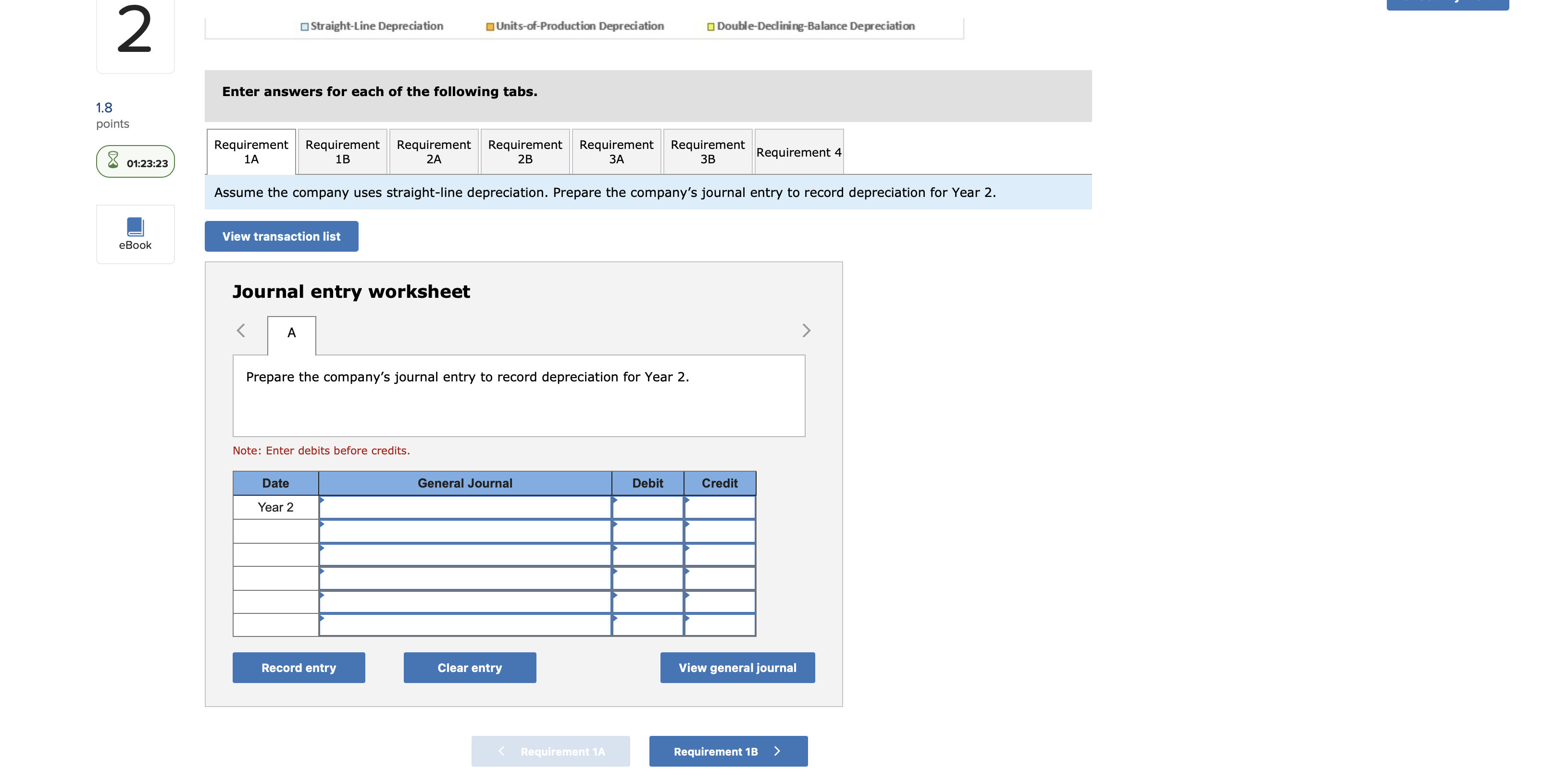 Solved Ch 8: Quiz, Long-term assets and depreciation i Saved | Chegg.com