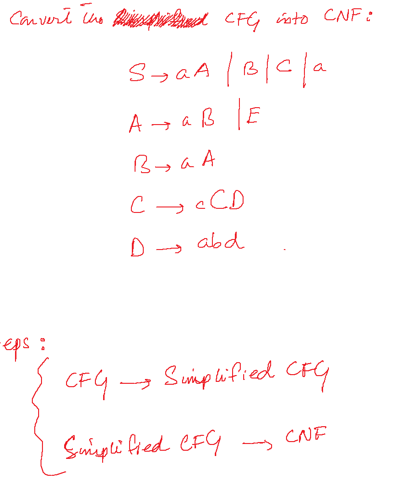 Solved THEORY OF AUTOMATA QUESTION: Convert the CFG into | Chegg.com