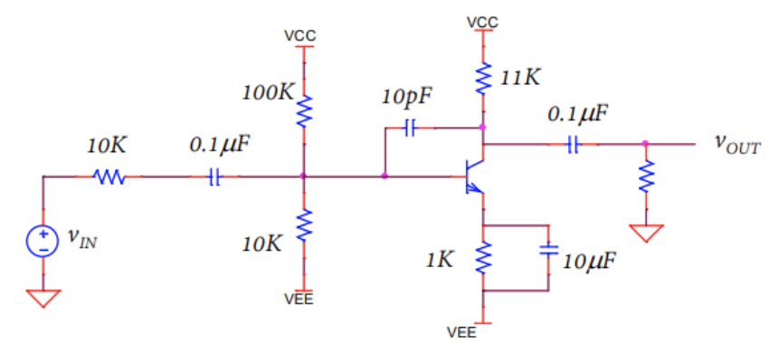 Using the circuit above:1) Use the Miller | Chegg.com