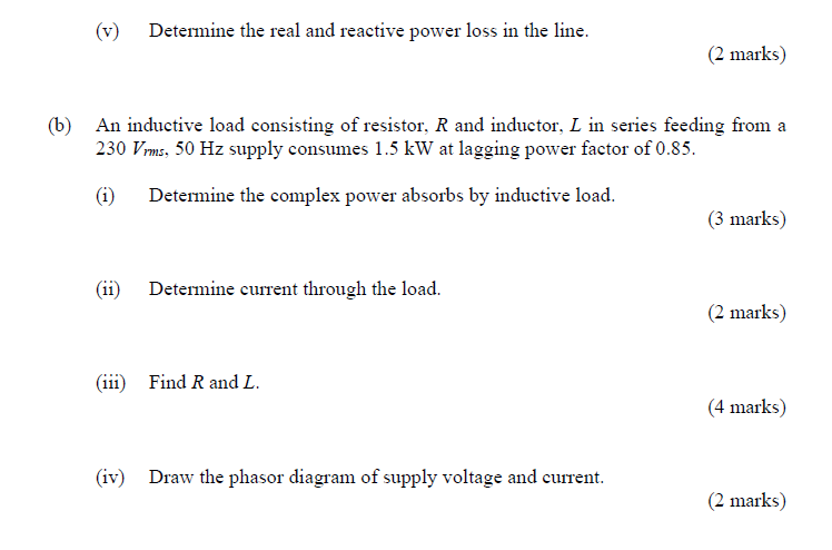 Solved Q2 (a) Two single-phase voltage sources, V1 and V2 | Chegg.com