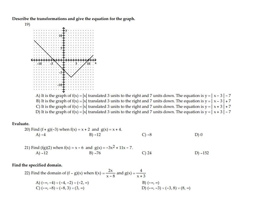 Solved An Equation That Defines Y As A Function Of X Is