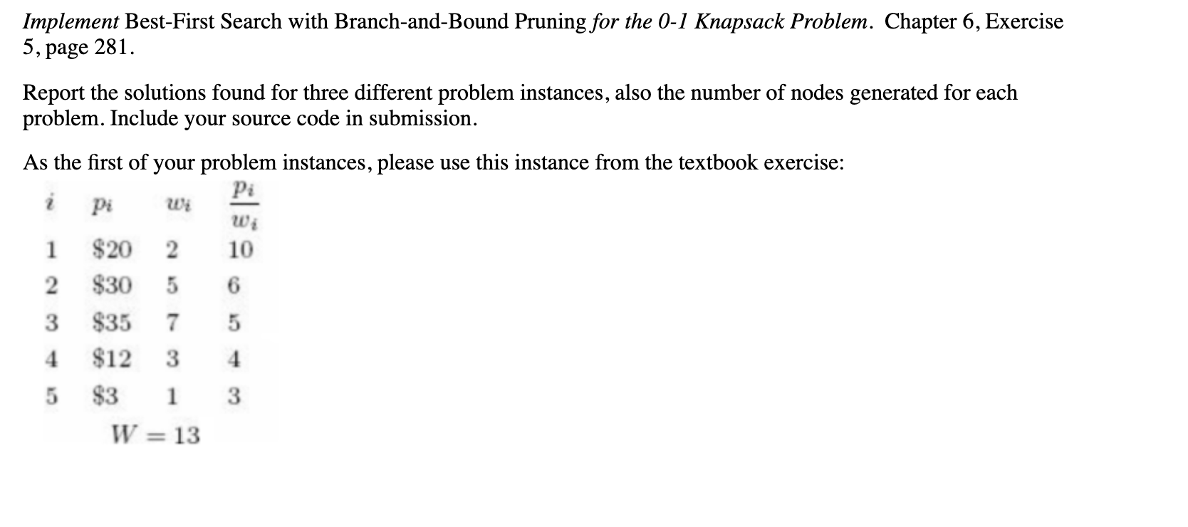 Solved Implement Best-First Search with Branch-and-Bound | Chegg.com