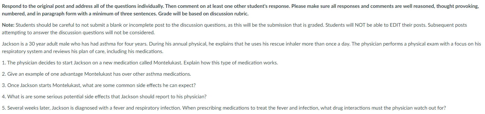 Solved numbered, and in paragraph form with a minimum of | Chegg.com