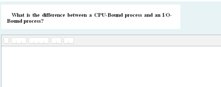 Solved Who is responsible for the degree of multiprocessing. | Chegg.com