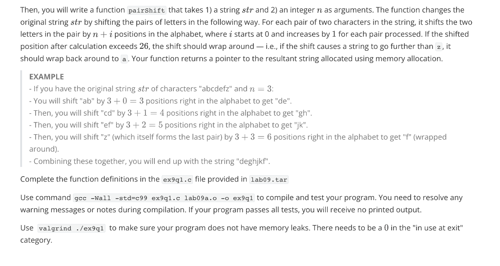Solved C Programming Add Comments Next To Each Line So I 4637