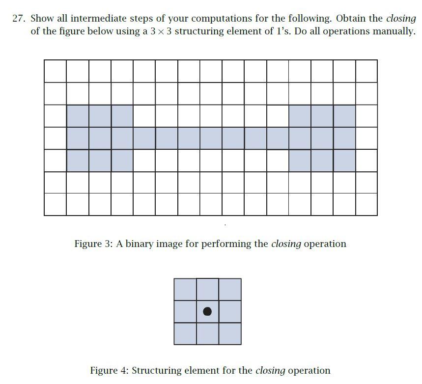 Solved 27. Show all intermediate steps of your computations | Chegg.com