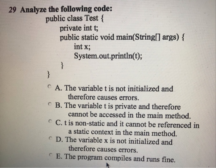 (Solved) : 24 Output Second Printin Statement Main Method Public Class ... (Solved) : 24 Output Second Printin Statement Main Method Public Class ...