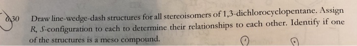 Solved 30 Draw line-wedge-dash structures for all | Chegg.com