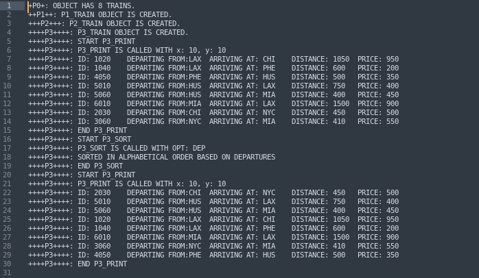 Solved void P3 TRAIN: :P3 sORT(string OPT) \{ // example | Chegg.com