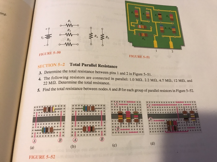 Solved ing Ri R, R R2 R3 FIGURE 5-50 FIGURE 5-51 CTION 5-2 | Chegg.com