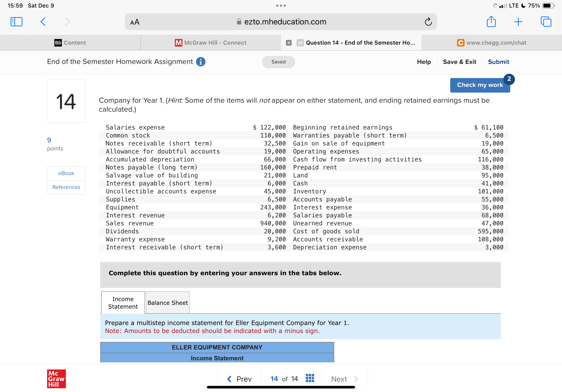 attached | Chegg.com