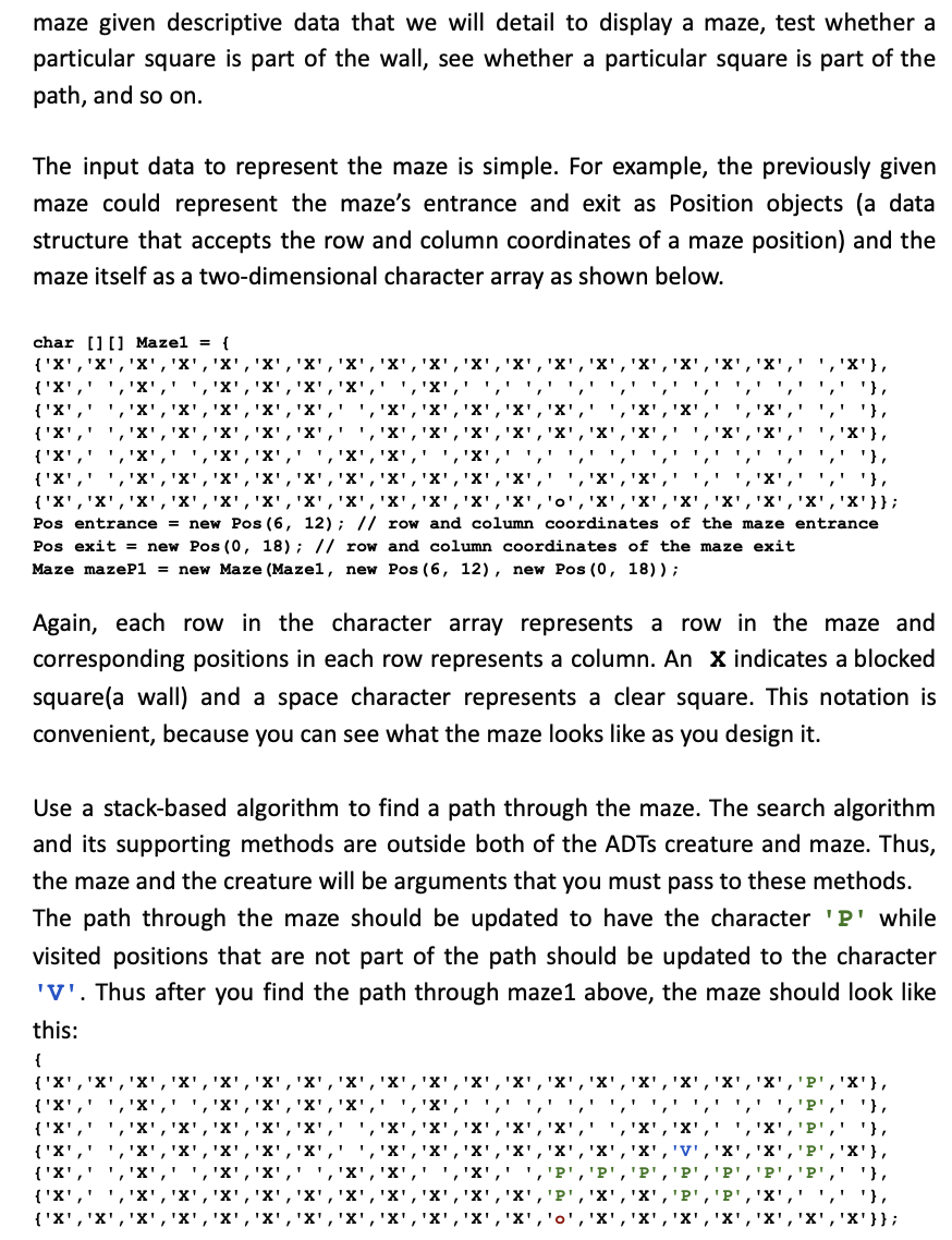 Solved 1. (Gaming) Do you know how to find your way through | Chegg.com
