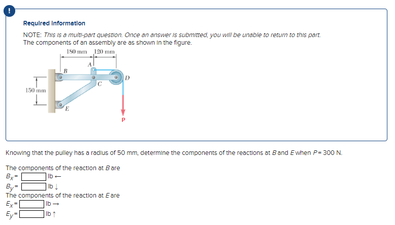 Solved Required Information NOTE: This is a multi-part | Chegg.com
