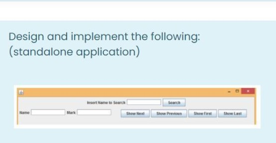 Solved Design and implement the following: (standalone | Chegg.com