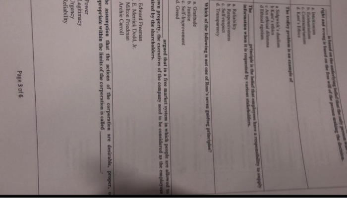 Solved tSeief tht e ng dhe decisin ibed on the anderly ight | Chegg.com