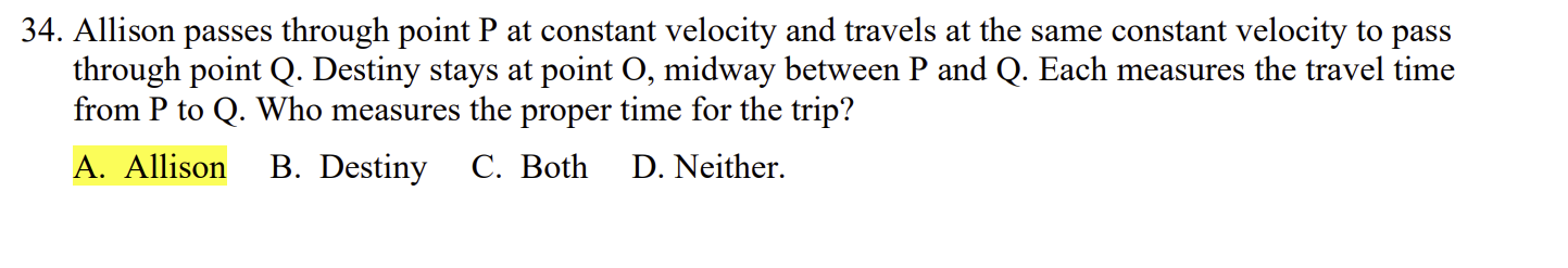 Solved 34. Allison passes through point \\( \\mathrm{P} \\) | Chegg.com