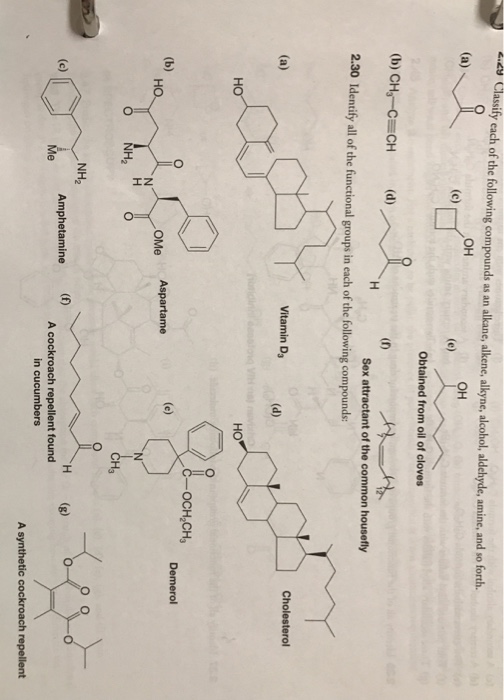 Solved Classify each of the following compounds as an | Chegg.com