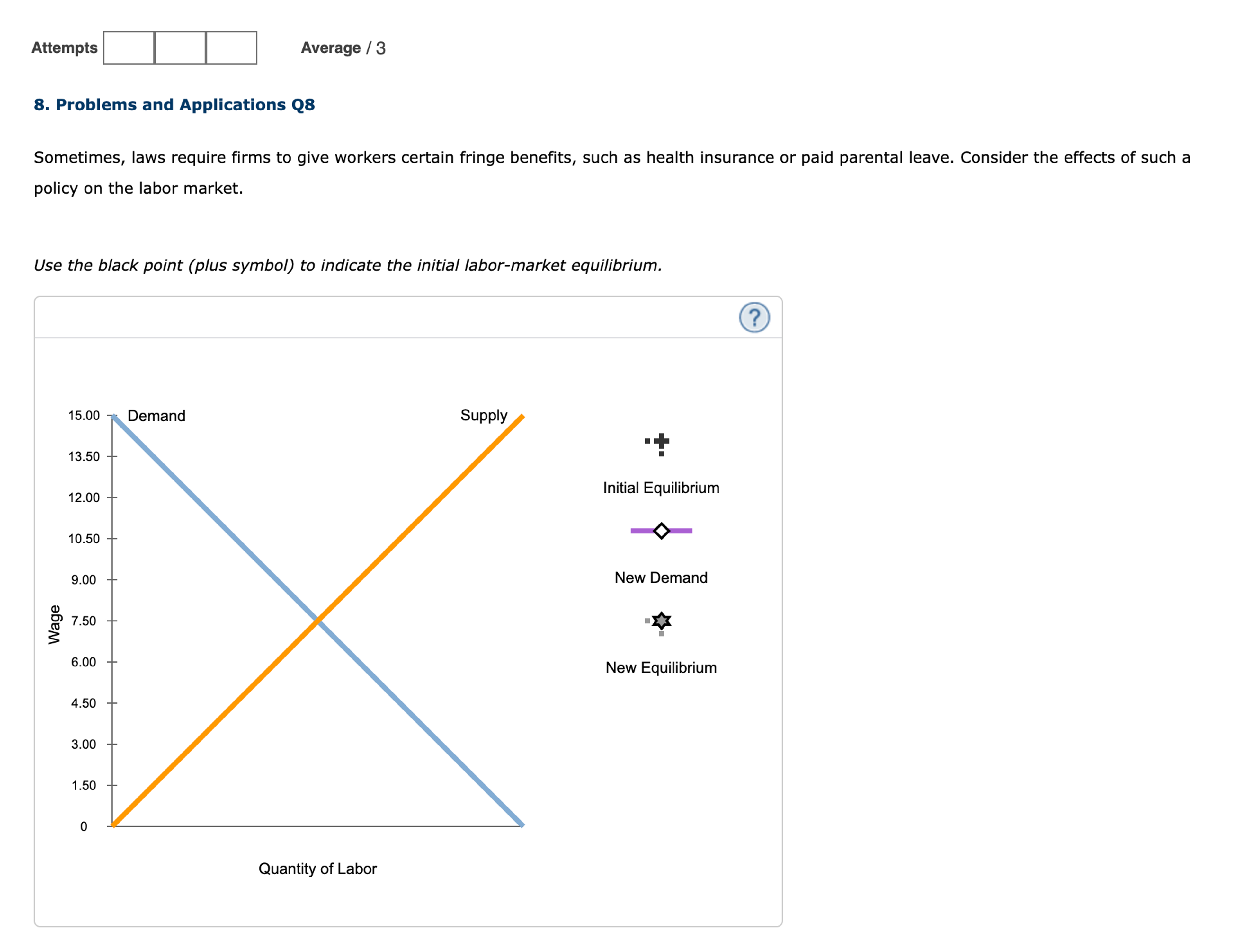 Solved AttemptsAverage ?3Problems and Applications | Chegg.com